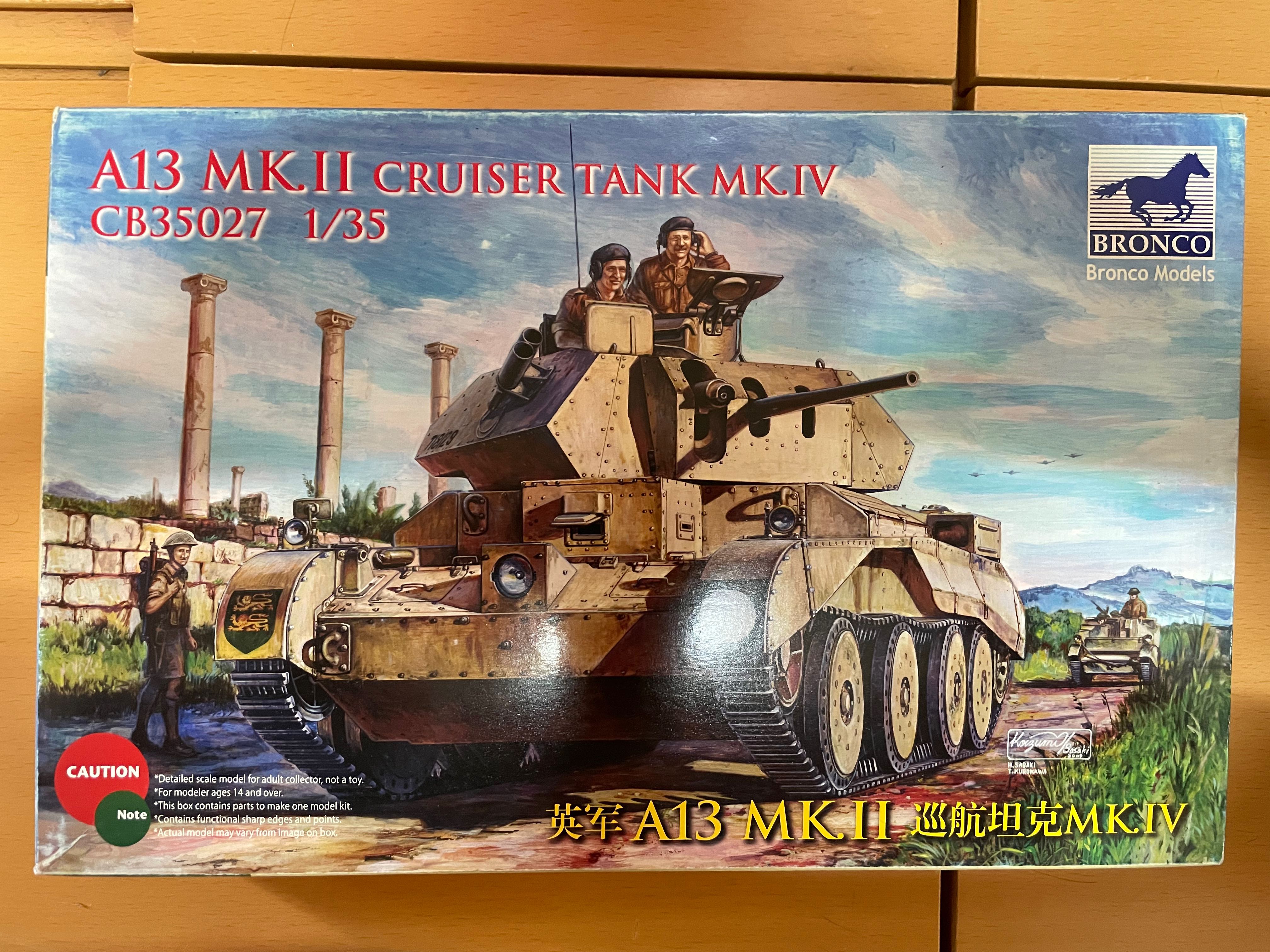 A13 MK2 坦克車模型, 興趣及遊戲, 玩具 & 遊戲類 - Carousell