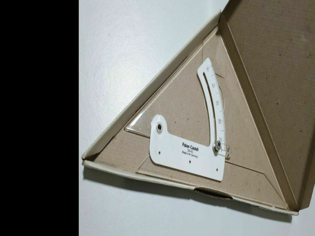 Adjustable set square 30 cm Faber-Castell, Hobbies & Toys, Stationery ...