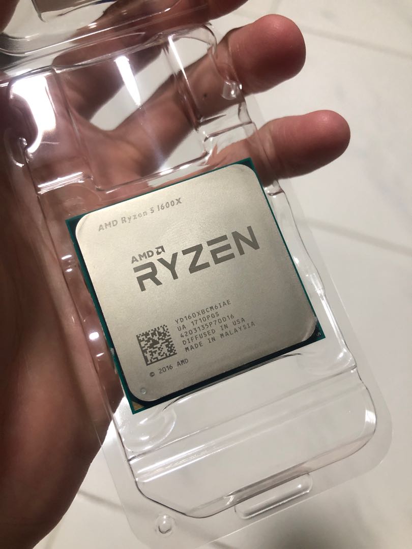 AMD Ryzen 5 1600X, Computers & Tech, Parts & Accessories, Computer ...