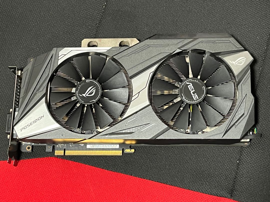 ASUS ROG POSEIDON Nvidia GeForce GTX 1080Ti Platinum Edition 11GB ...