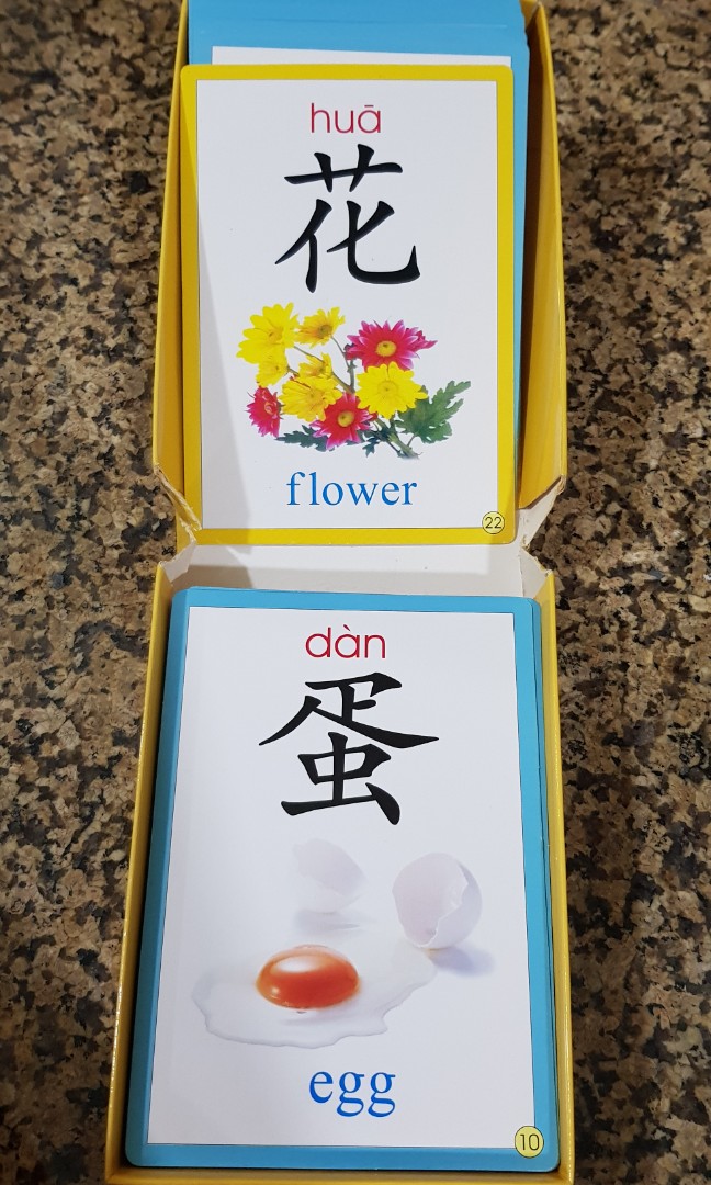 Bilingual Chinese English reading cards, Hobbies & Toys, Books ...