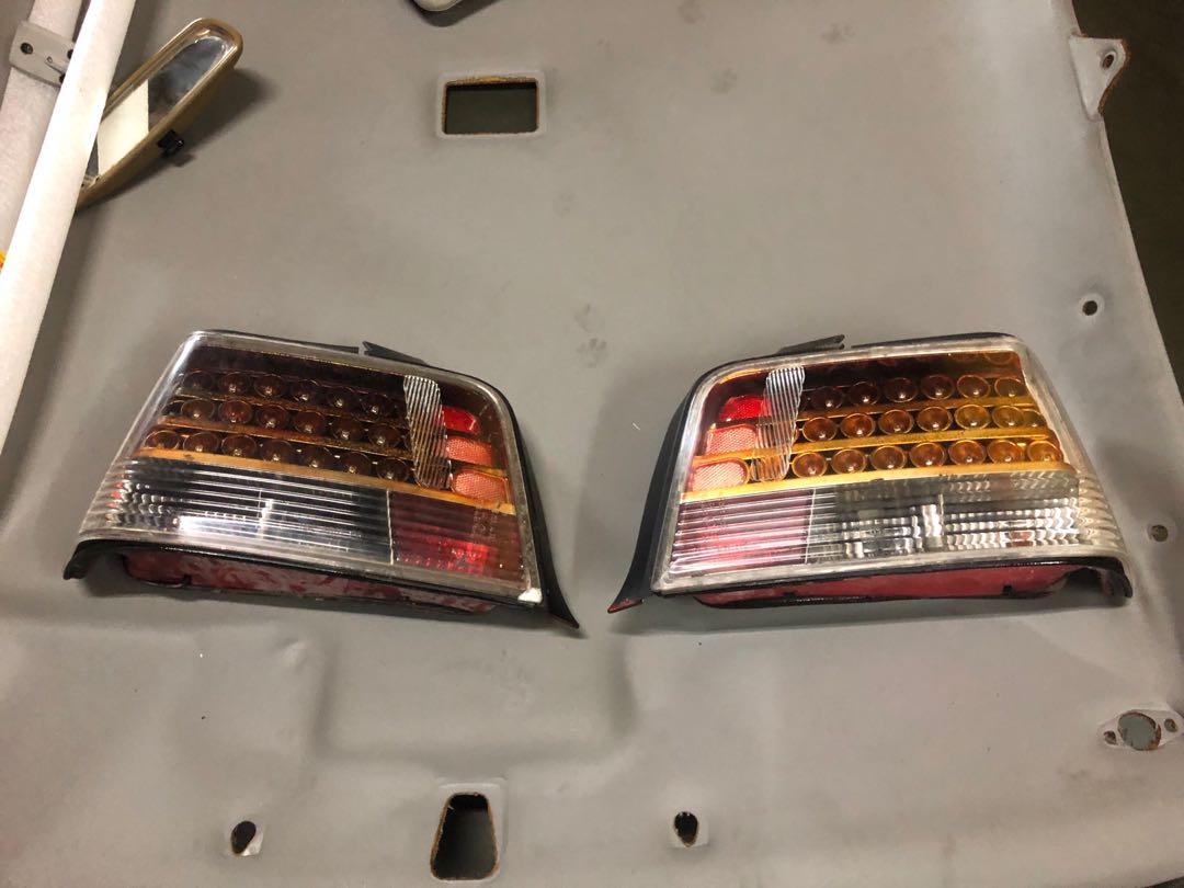 BMW E36 Sedan Aftermarket Rear Tail Lights, Auto Accessories on Carousell