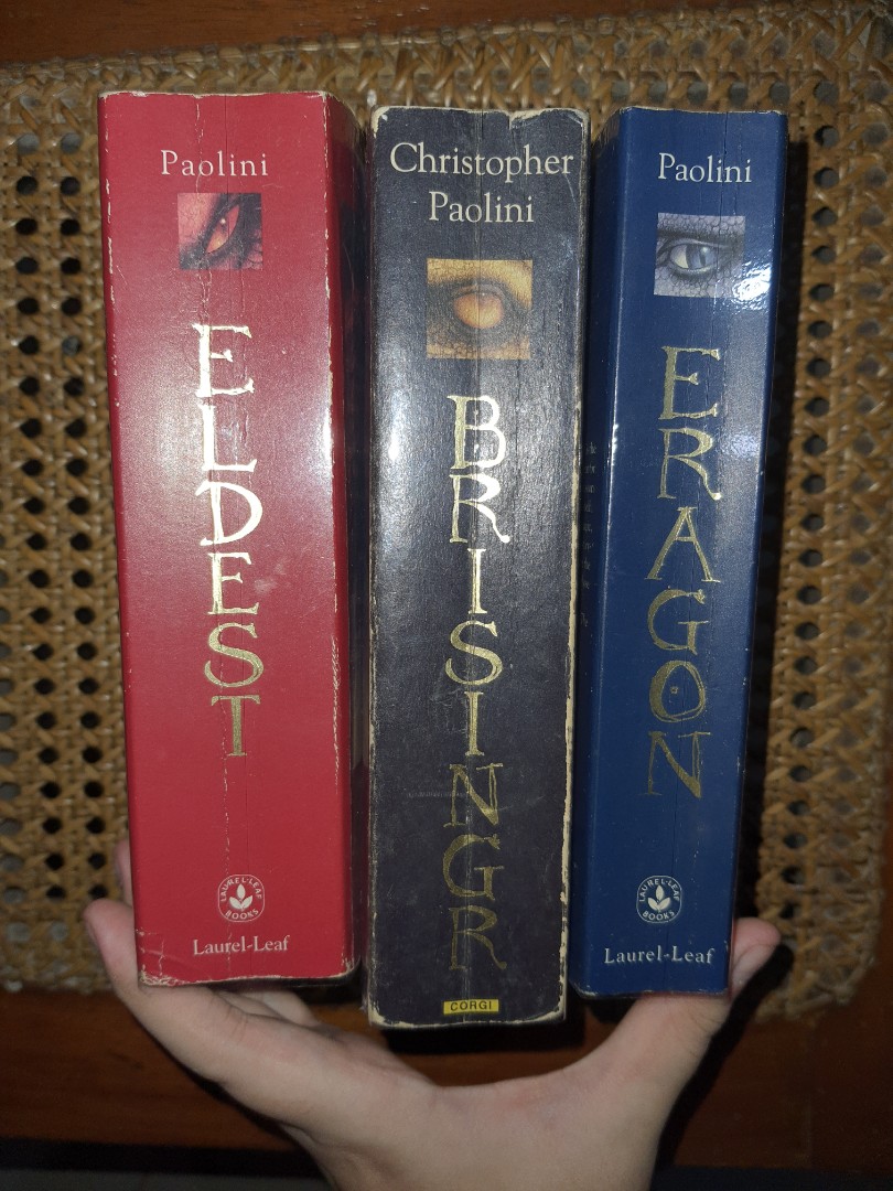 [BOOK SET] The Inheritance Cycle (Eragon, Eldest & Brisingr) by ...