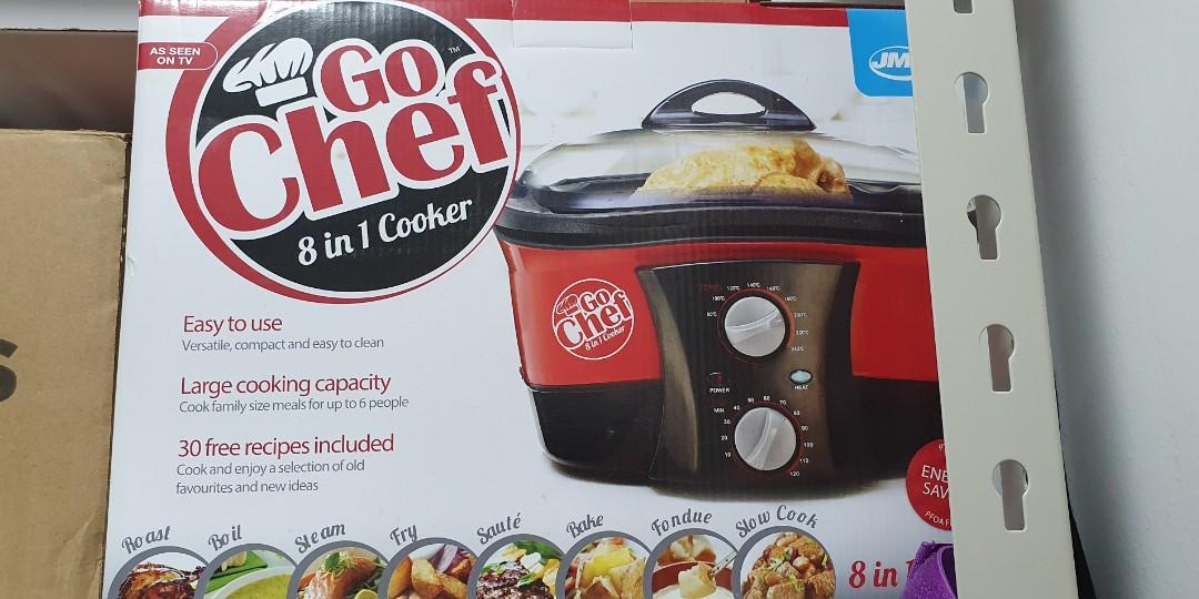 Brand new Go chef 8 in 1 cooker, TV & Home Appliances, Kitchen ...