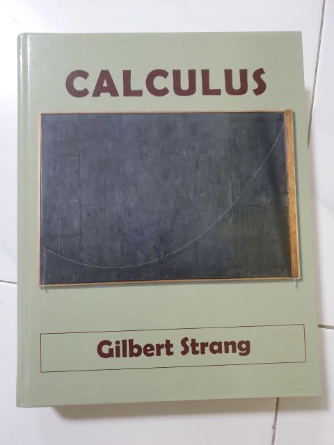 Calculus Gilbert Strang, Hobbies & Toys, Books & Magazines, Assessment ...