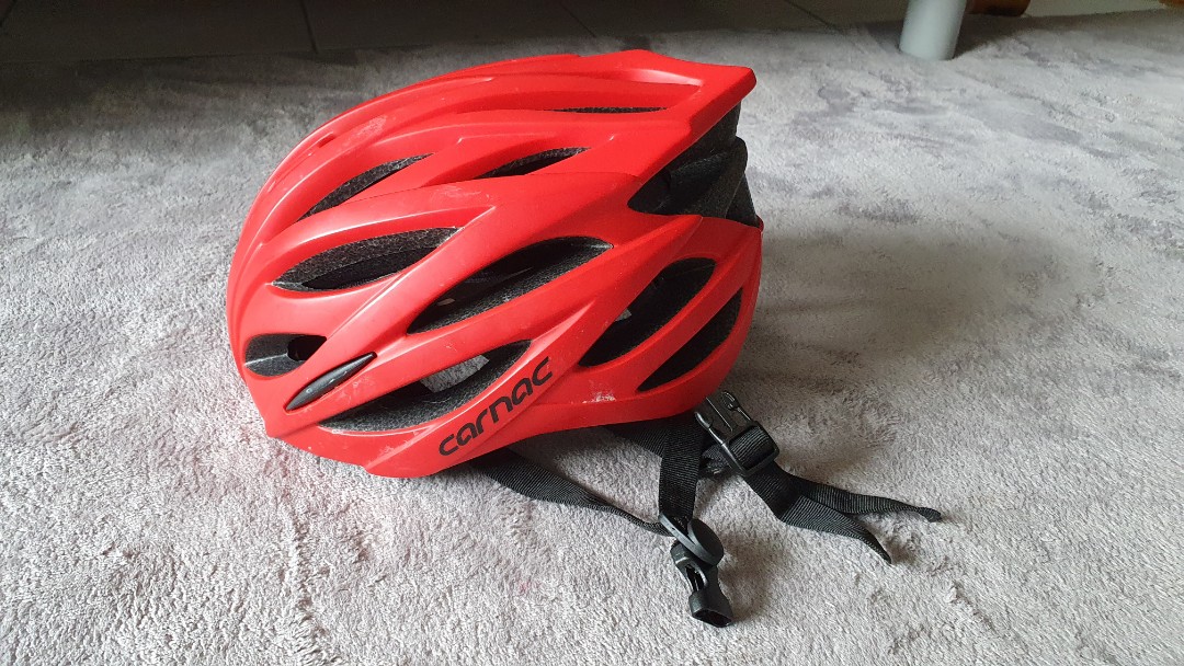 Carnac Helmet Red, Sports Equipment, Bicycles & Parts, Bicycles on ...