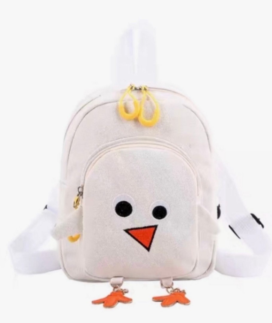 [052] cartoon chick backpack, Babies & Kids, Babies & Kids Fashion on ...