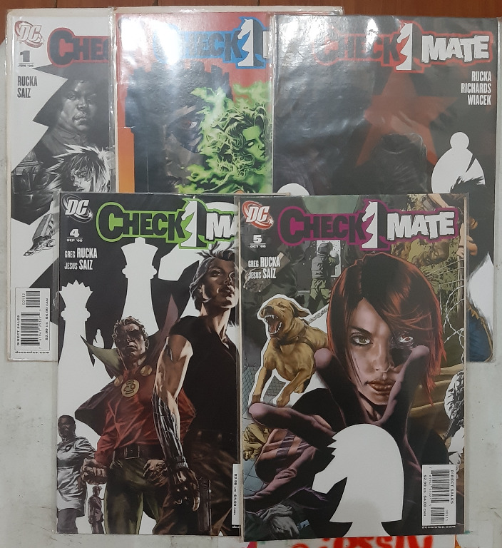 Checkmate 1 to 5 set, Hobbies & Toys, Books & Magazines, Comics & Manga ...