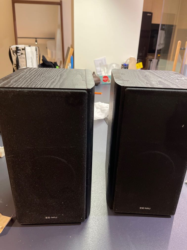 Creative EMU XM7 passive bookshelf speakers, Audio, Soundbars, Speakers ...