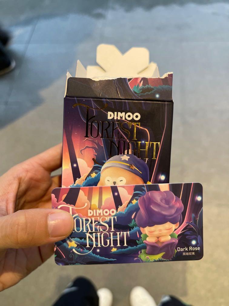 Dimoo forest night dark rose, Hobbies & Toys, Toys & Games on Carousell