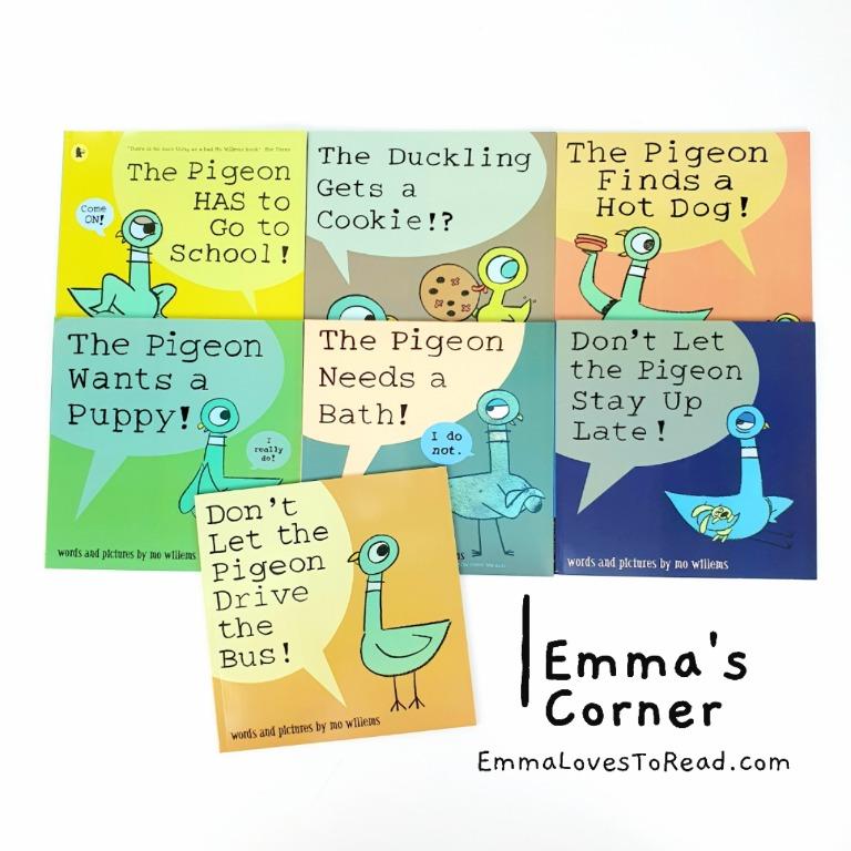 Don't Let the Pigeon Drive the Bus! Series by Mo Willems (7 books ...