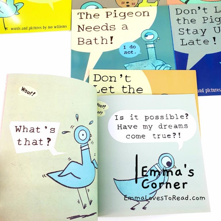 Don't Let the Pigeon Drive the Bus! Series by Mo Willems (7 books ...