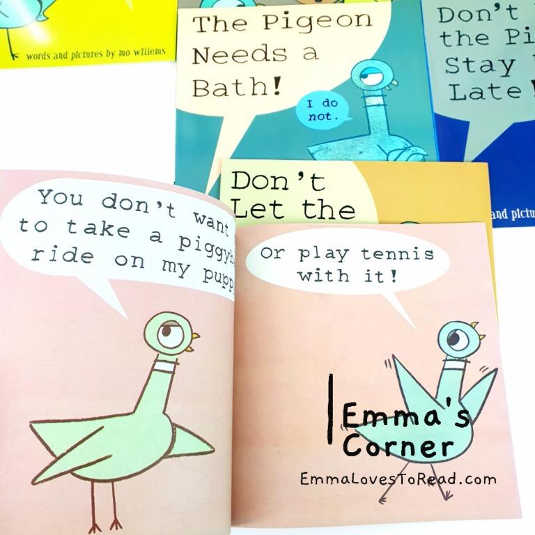 Don't Let the Pigeon Drive the Bus! Series by Mo Willems (7 books ...