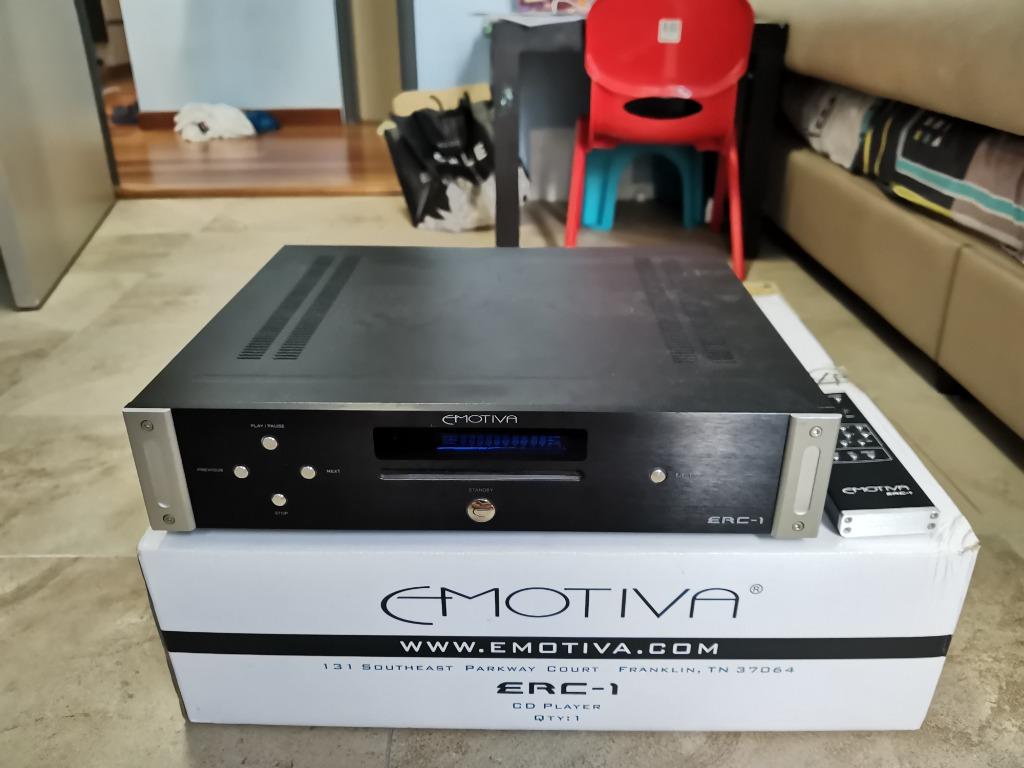 Emotiva ERC-1 High-end CD Player, Audio, Portable Music Players on ...