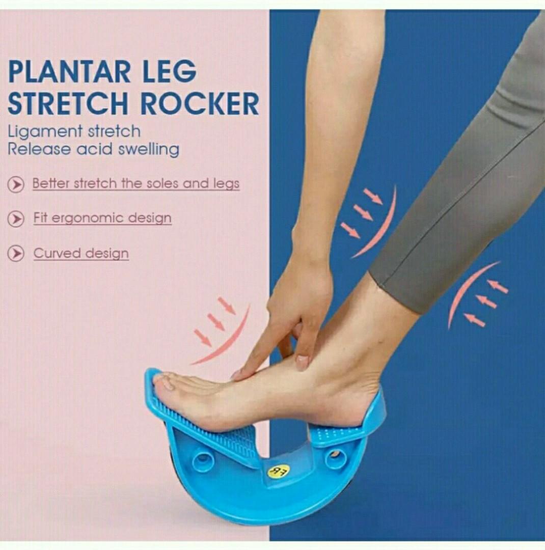 Foot Stretcher Rocker Ankle Plantar Muscle Calf Stretch Board Fitness ...