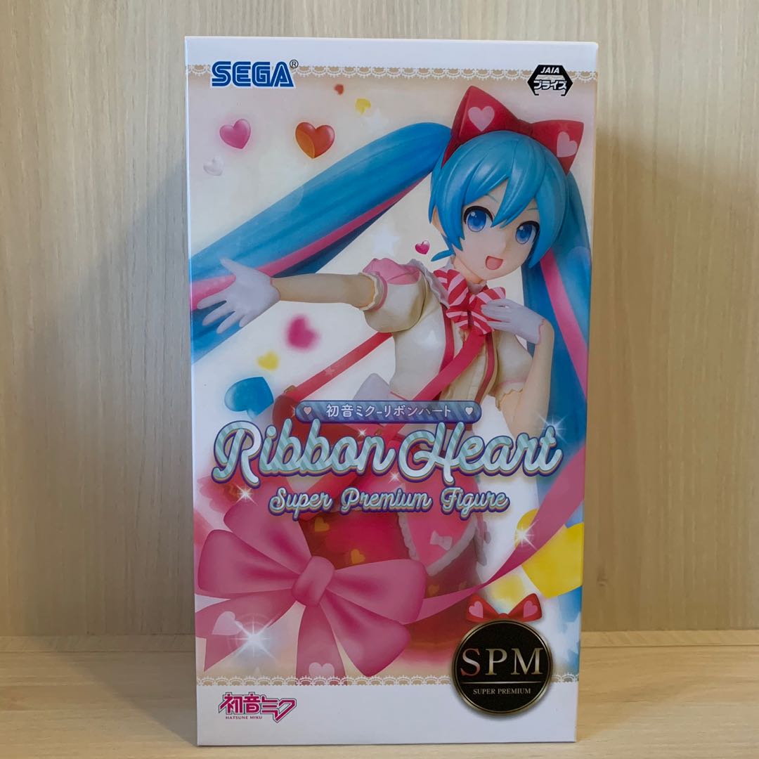 Hatsune Miku Series - Super Premium Figure "Hatsune Miku Ribbon Heart ...