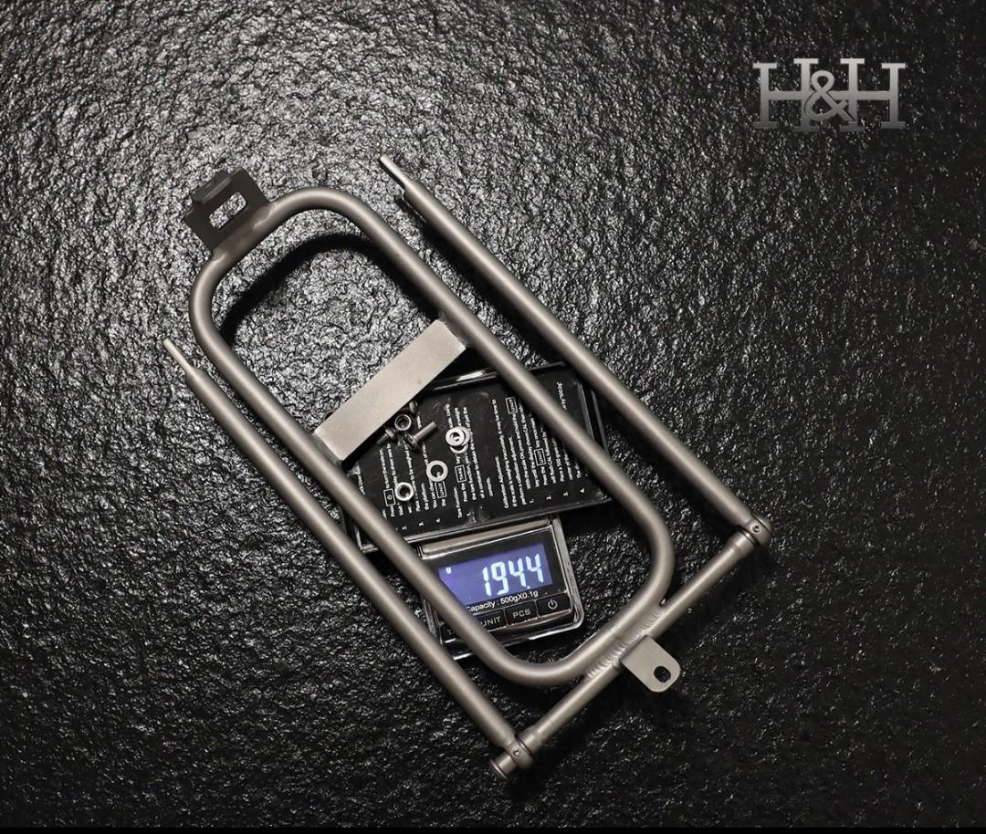 H&H Brompton titanium rear rack (latest version), Sports Equipment ...