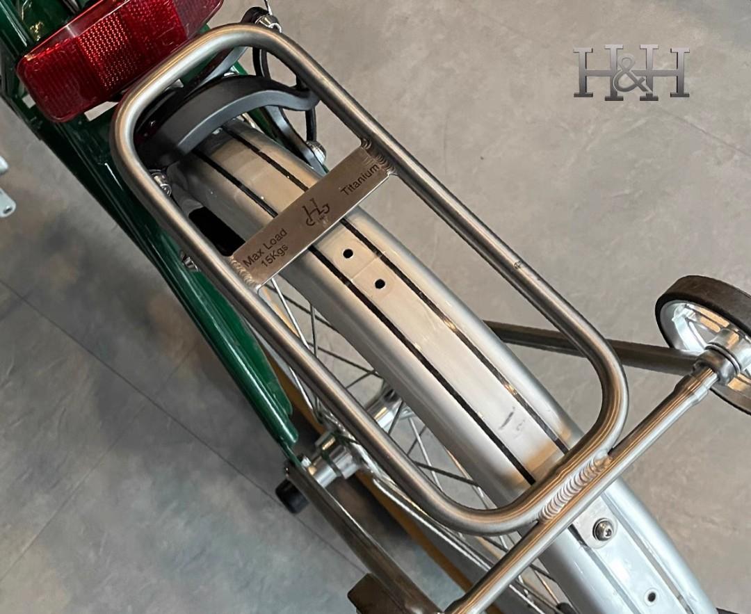 H&H Brompton titanium rear rack (latest version), Sports Equipment ...
