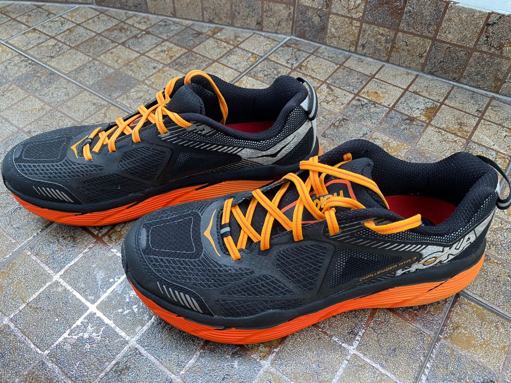 HOKA RUNNING SHOES (ALMOST BRAND NEW) - SHOCK ADSORPTION, Men's Fashion ...