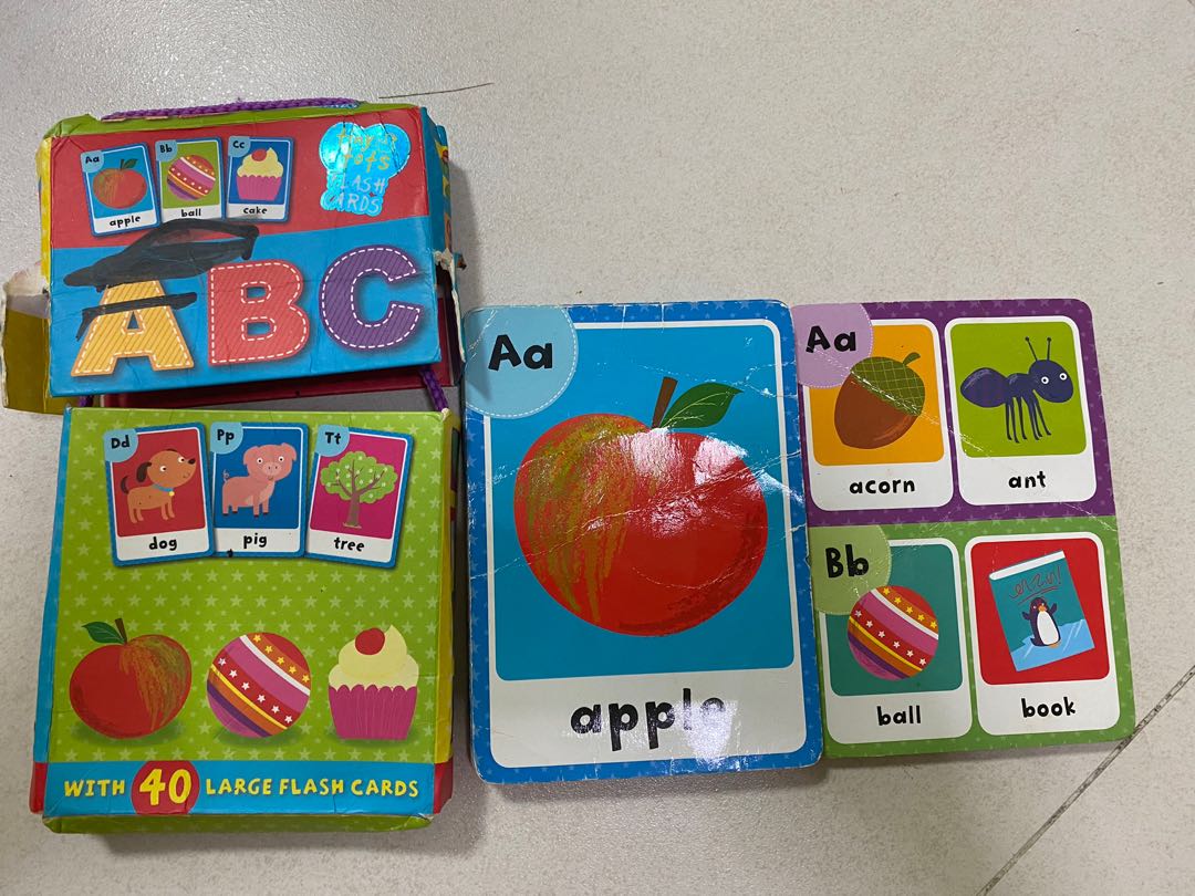 IGLOOBOOKS ABC Flash Cards, Hobbies & Toys, Toys & Games on Carousell