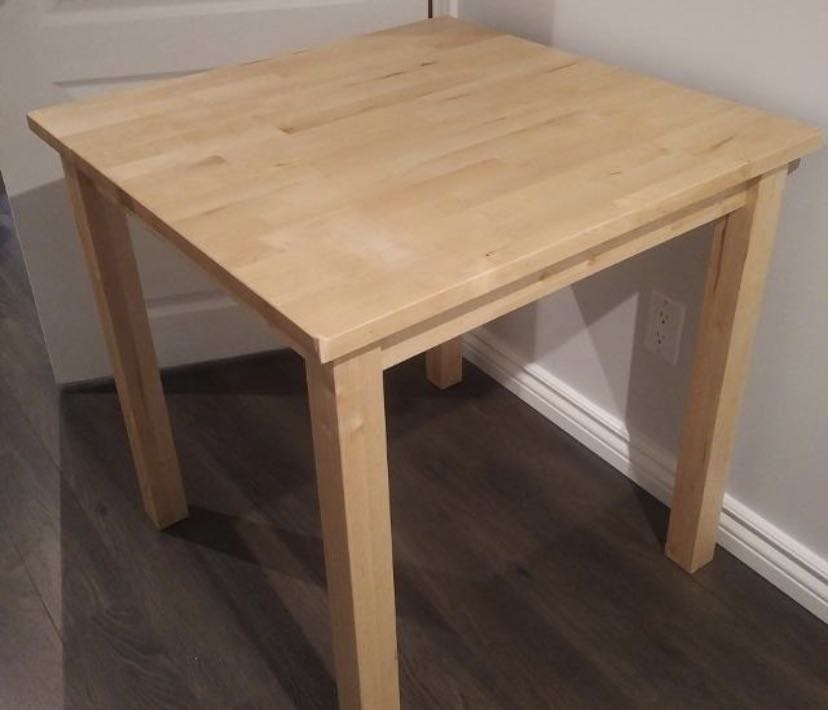 IKEA Norden Square Table, Furniture & Home Living, Furniture, Tables ...