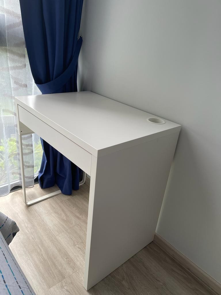 IKEA Study Table, Furniture & Home Living, Furniture, Tables & Sets on ...