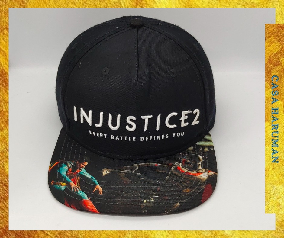 Injustice 2 DC Comics Game Black Cap, Men's Fashion, Watches ...