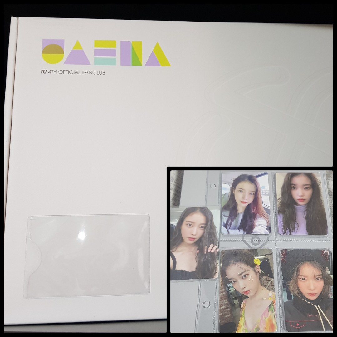 IU 4th Gen Fan Club Membership Kit, Hobbies & Toys, Memorabilia ...