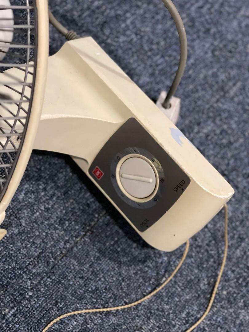 KDK M40CS Wall Fan Grey, Furniture & Home Living, Lighting & Fans, Fans ...