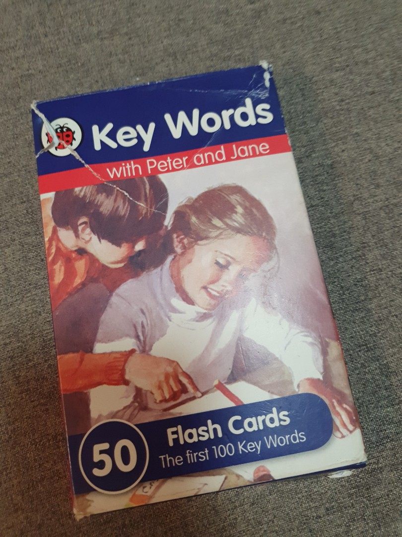 Key words with Peter and Jane Flashcards, Hobbies & Toys, Books ...