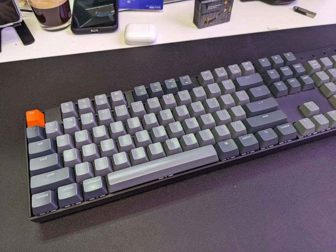 Keychron k10 full set with box, 電腦＆科技, 電腦周邊及配件, 電腦鍵盤及相關產品 - Carousell