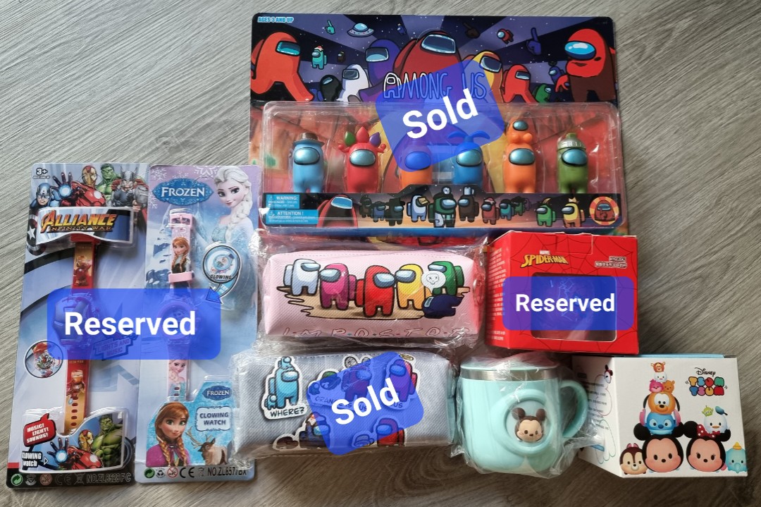 Last piece deal! $5 each for all items/ kids watch/ kids milk cup ...