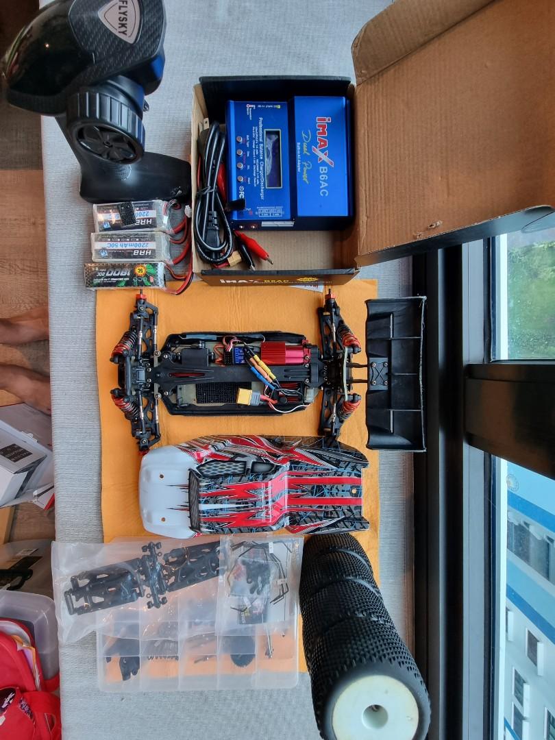 LC Racing EMT-TGH RTR Truggy, Hobbies & Toys, Toys & Games on Carousell