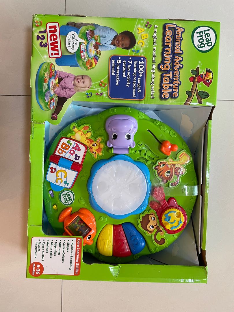 Leap Frog Animal Learning Table, Babies & Kids, Infant Playtime on ...