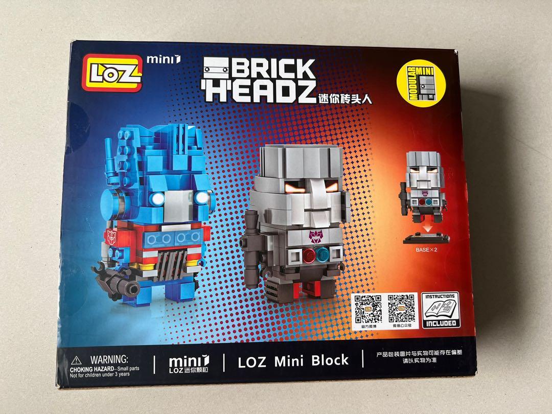 lego compatible transformers brick headz, Hobbies & Toys, Toys & Games ...
