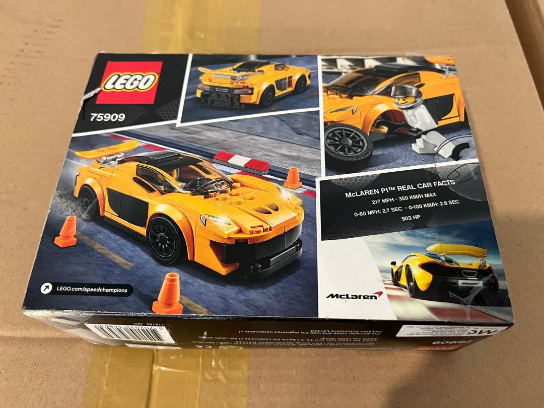 Lego 75909 Speed Champions . McLaren P1, Hobbies & Toys, Toys & Games ...