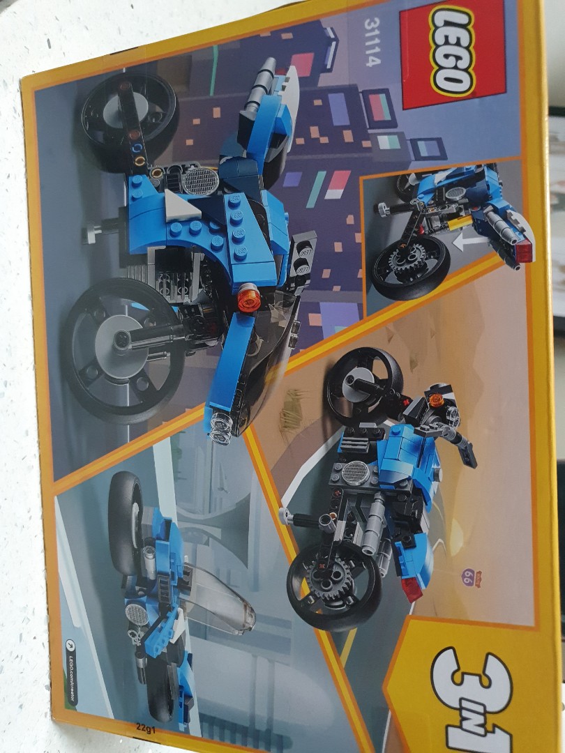 Lego creator 3 in 1 motorbike, Hobbies & Toys, Toys & Games on Carousell