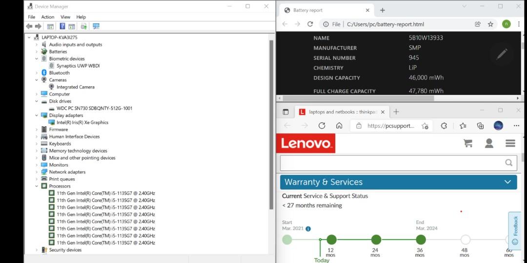 (UP:2001) $Lenovo Thinkpad L13 Gen 2 I5 1135G7|Intel Iris Xe Graphics ...