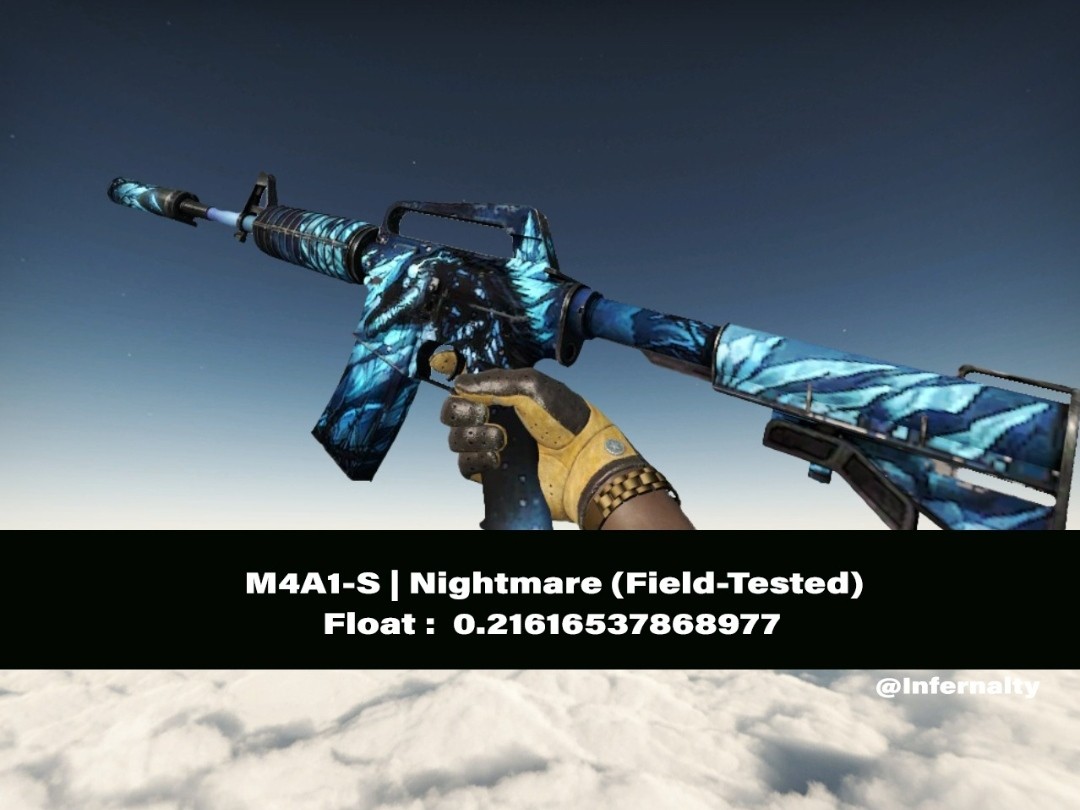 M4A1-S Nightmare FT CSGO SKINS KNIVES, Video Gaming, Gaming Accessories ...