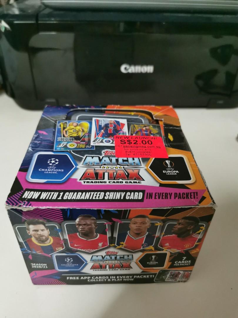 Match attax 20-21 box, Hobbies & Toys, Toys & Games on Carousell