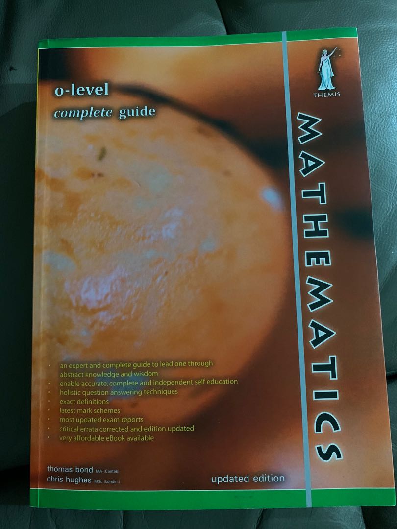 Mathematics O-level complete guide, Hobbies & Toys, Books & Magazines ...