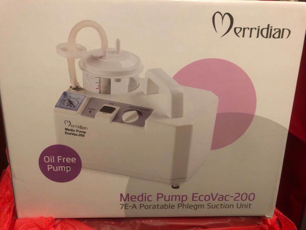 Medic Pump - portable phlegm suction unit, Health & Nutrition, Medical ...