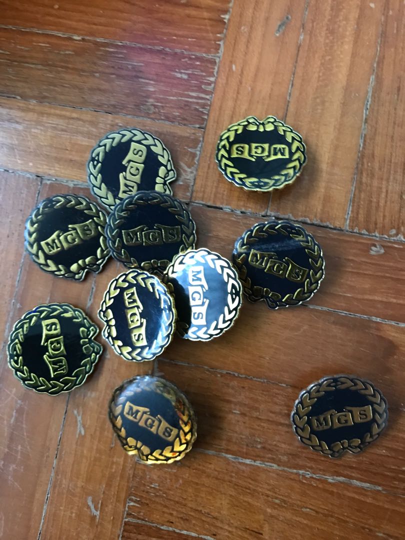 MGS School badges, Hobbies & Toys, Stationery & Craft, Stationery ...