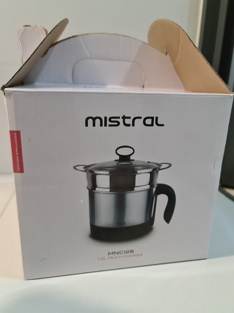 Mistral 1.2L multi cooker New MNC128, TV & Home Appliances, Kitchen ...
