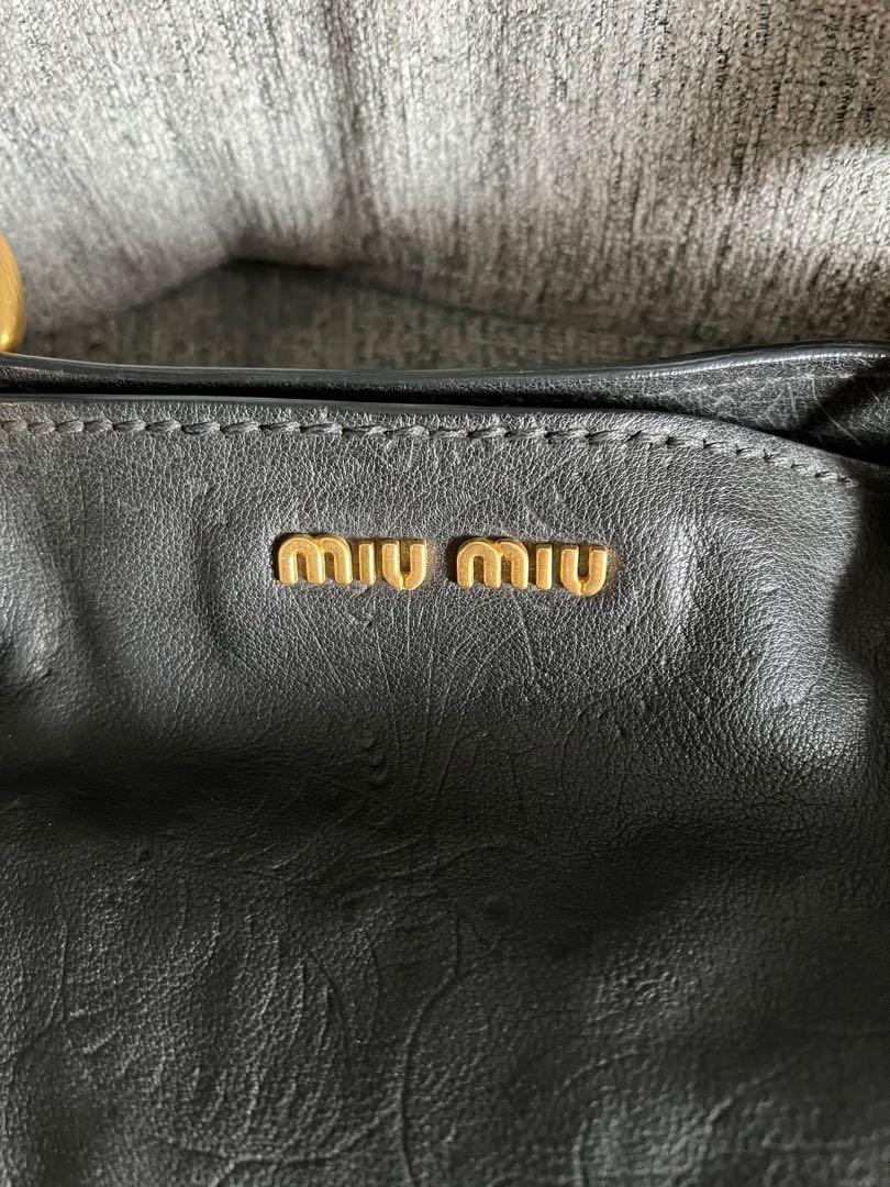 Miu Mui tote bag, Women's Fashion, Bags & Wallets, Tote Bags on Carousell