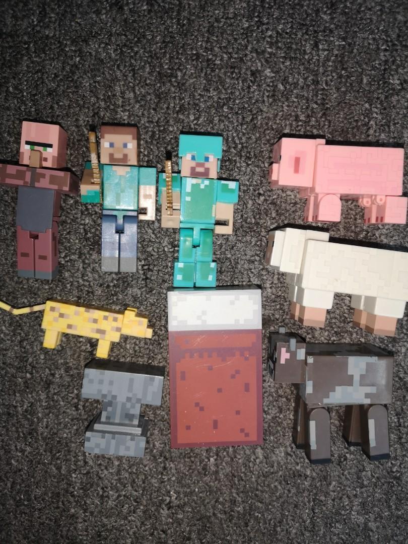 Mojang Minecraft figure lot, Hobbies & Toys, Collectibles & Memorabilia ...