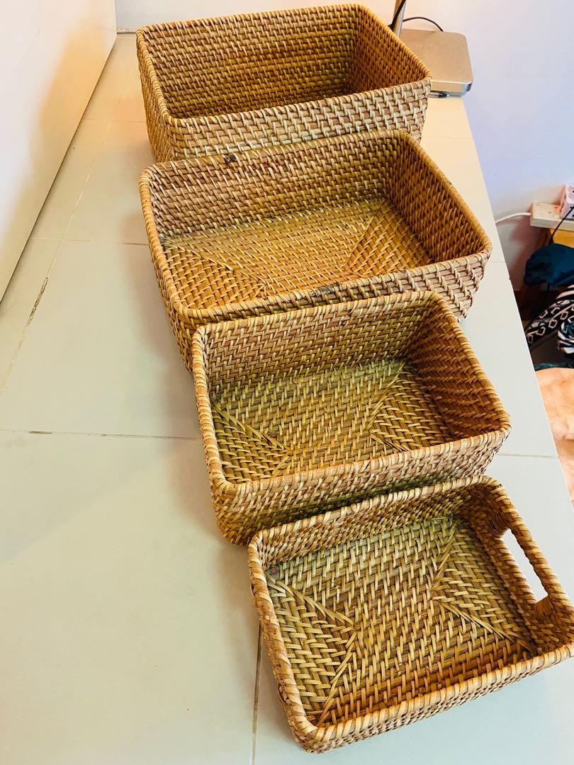 Muji Baskets, Furniture & Home Living, Home Improvement & Organisation ...