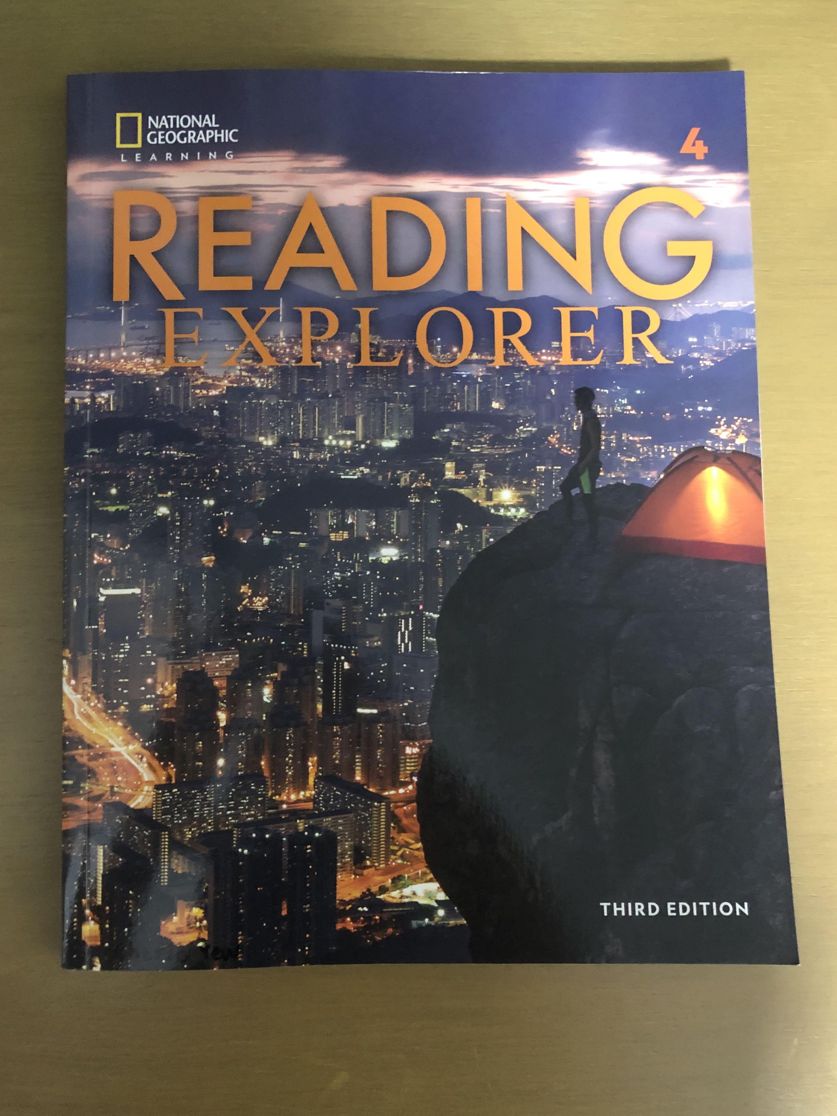 National Geographic Learning Reading Explorer Book 4, Hobbies & Toys, Books & Magazines ...