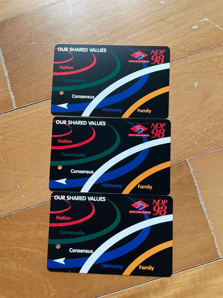 NDP 1998 transit link card, Hobbies & Toys, Memorabilia & Collectibles ...