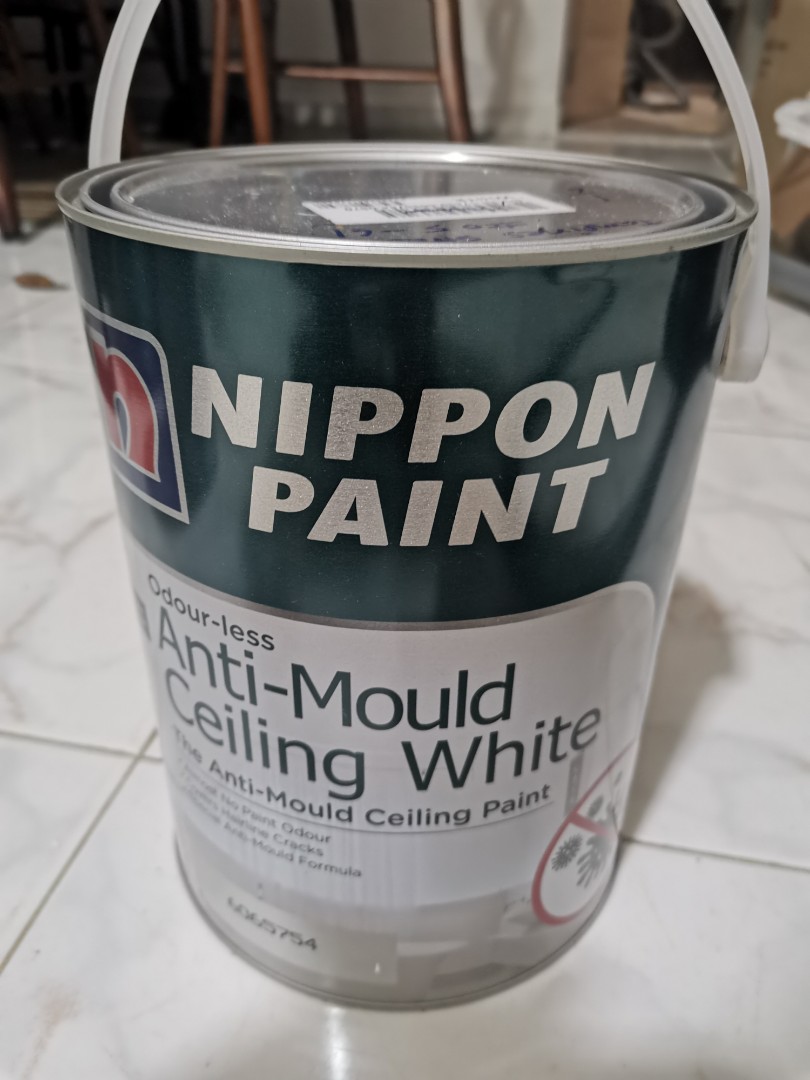 Nippon odourless anti-mould celing, Furniture & Home Living, Home ...